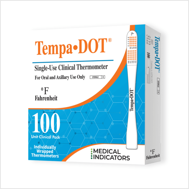 Tempa•DOT® Disposable Thermometers for Infection Control
